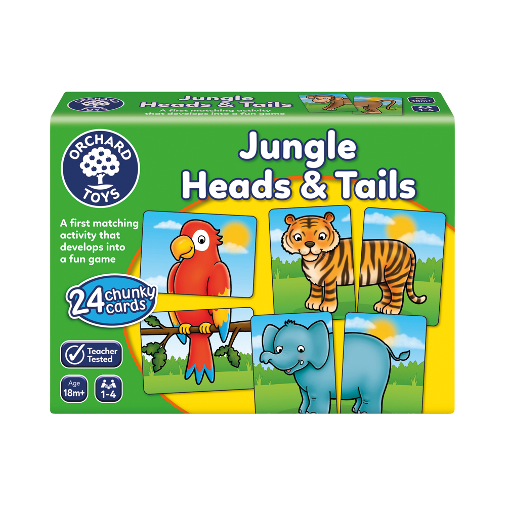 Orchard Toys Jungle Heads & Tails – Marcia May